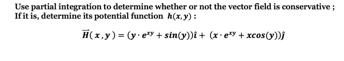 Solved Use partial integration to determine whether or not | Chegg.com