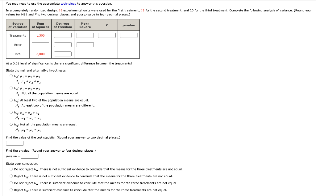 Solved You may need to use the appropriate technalogy to | Chegg.com
