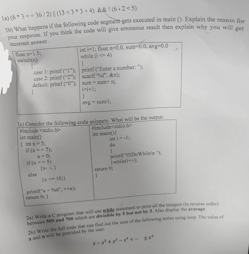 Solved la) (6∗3==36/2)∥(13