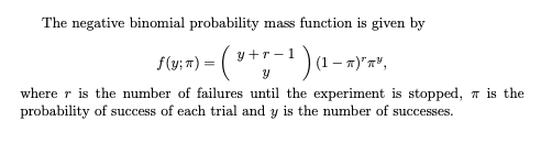d) Assume now that we observe n negative binomial | Chegg.com