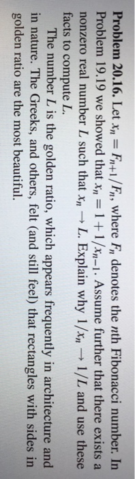 Solved Let x_n = F_n + 1+ F_n, where F_n denotes the nth | Chegg.com Solved Let x_n = F_n + 1+ F_n, where F_n denotes the nth | Chegg.com