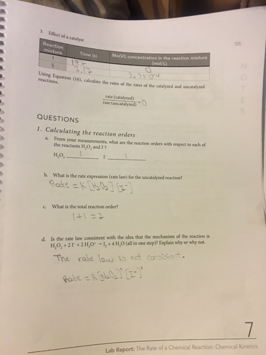 Solved e. The following reaction pathway has been proposed | Chegg.com