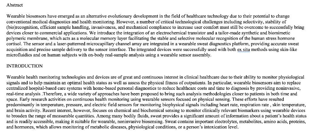 1) Write a paragraph summarizing the article (what is | Chegg.com