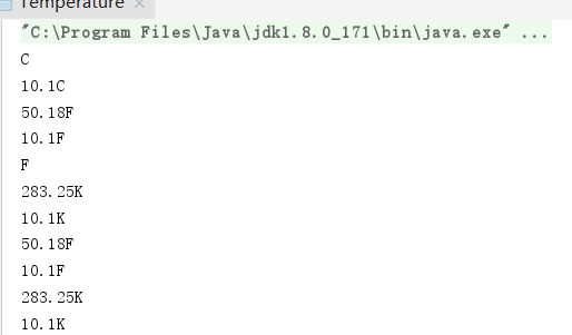 Solved import java. uti1. Arrays public class Temperature | Chegg.com
