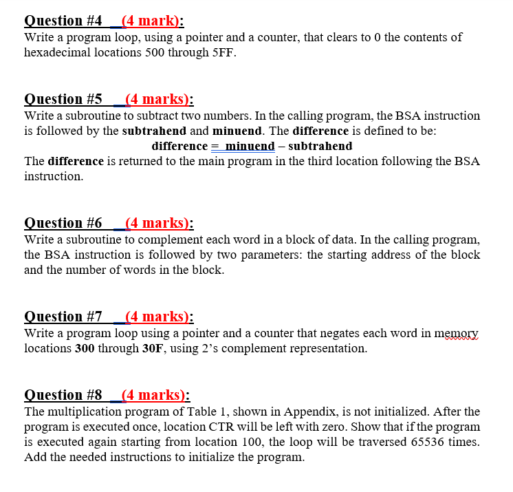 Solved Question 4 4 Mark Write A Program Loop Using A 2788