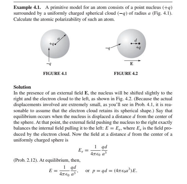 Solved . Calculate the polarizability of a conducting sphere | Chegg.com