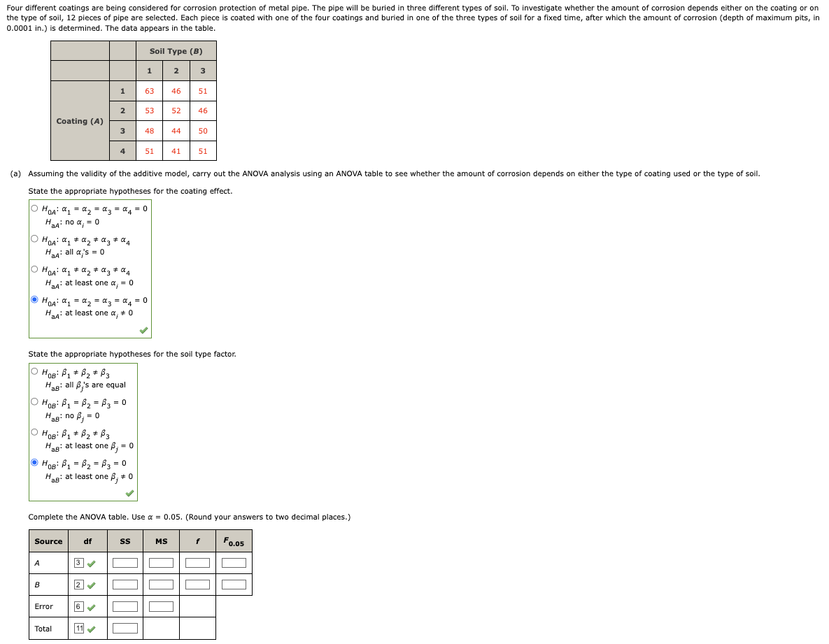 Solved (b)Compute the model parameters. (Round your answers | Chegg.com