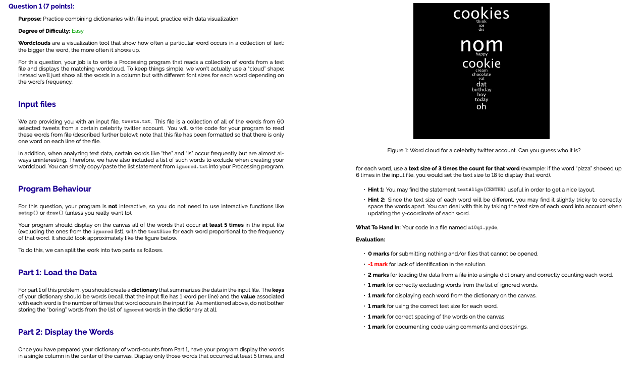 Solved Question 1 (7 points): Purpose: Practice combining | Chegg.com