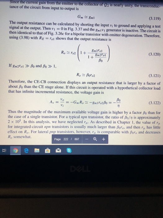 Solved 06 Chapter 3 Single-Transistor and | Chegg.com