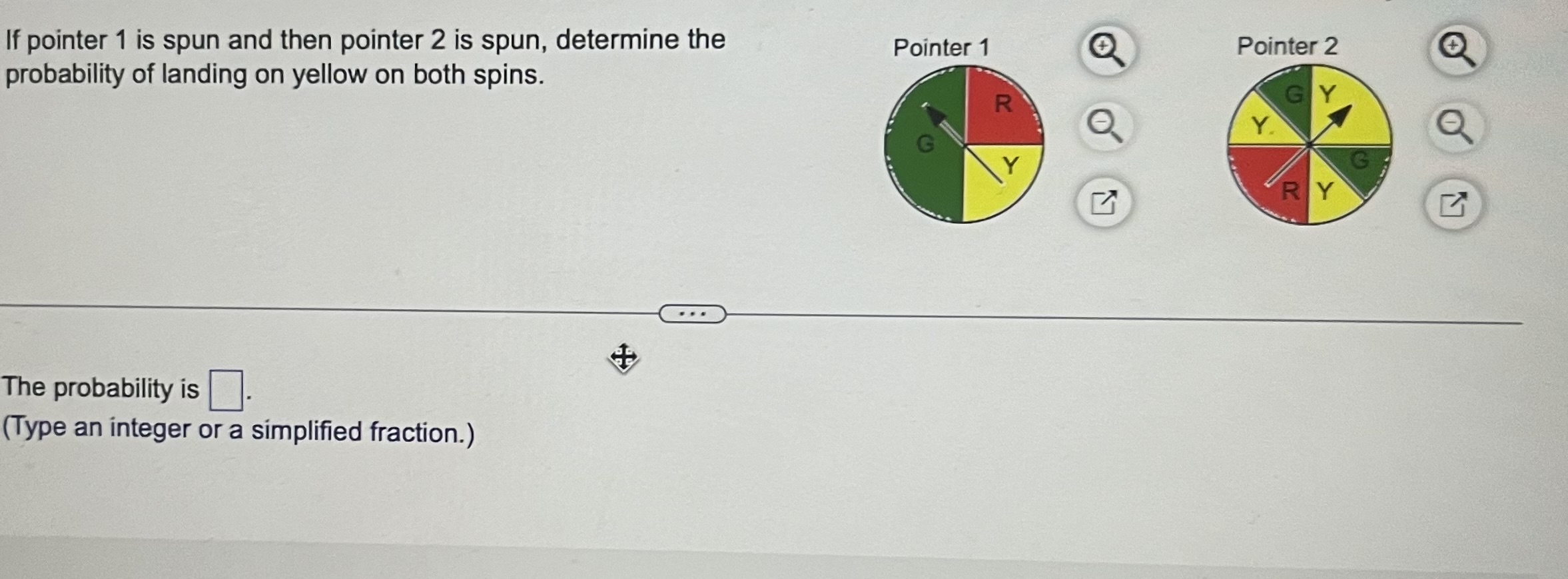 Solved If Pointer 1 Is Spun And Then Pointer 2 Is Spun 