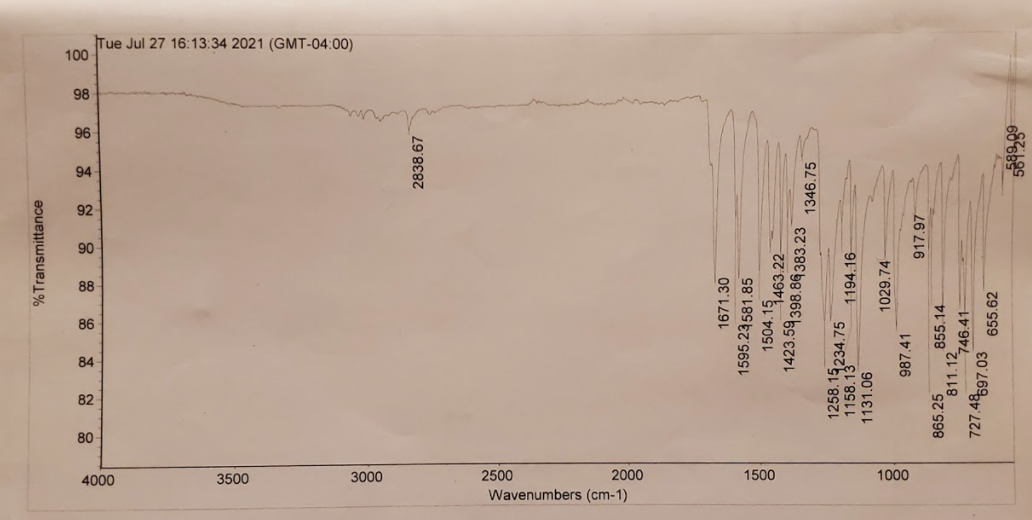 Solved SYNTHESIS OF 4-BENZOXY-3-METHOXYBENZALDEHYDE Which IR | Chegg.com