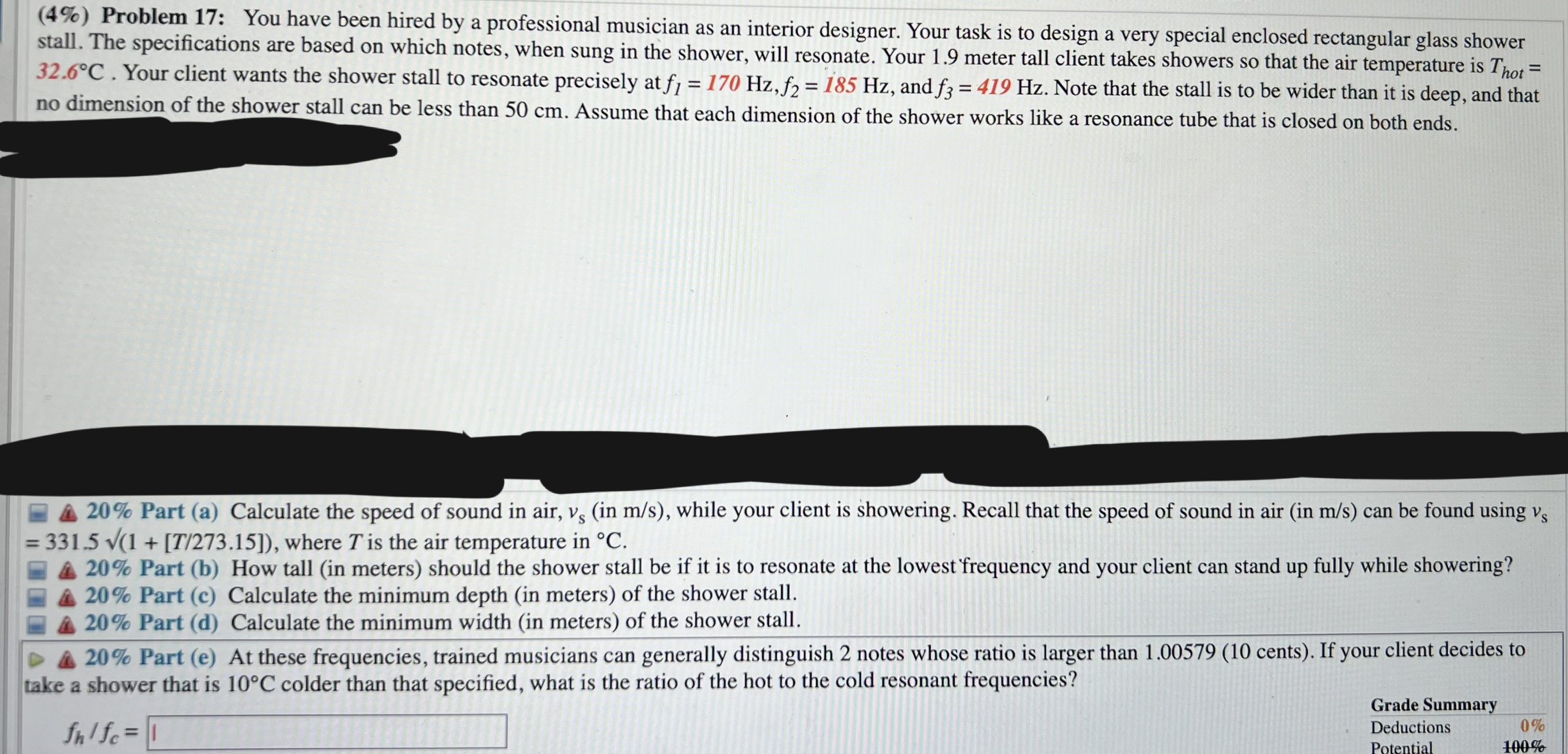 Solved (4\%) Problem 17: You have been hired by a | Chegg.com