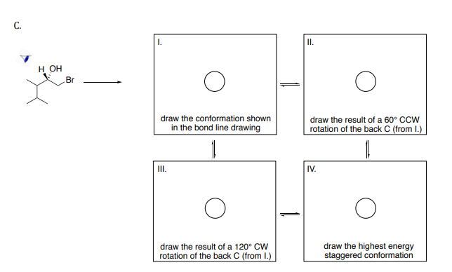 Solved 8. Draw a Newman projection for each of the following | Chegg.com