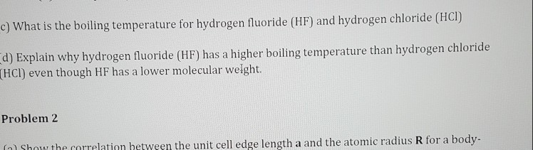 Solved c) What is the boiling temperature for hydrogen | Chegg.com
