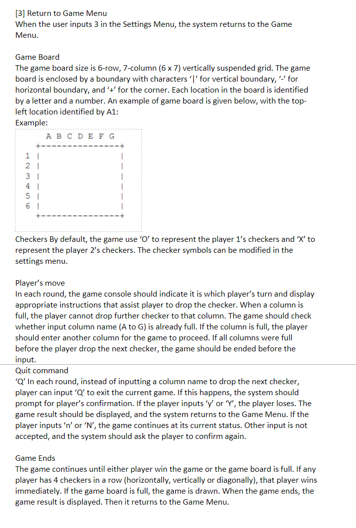 Solved When the program starts, the console should display a | Chegg.com