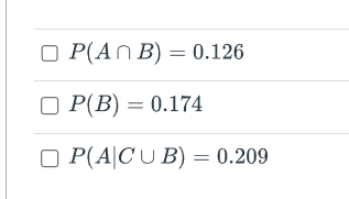 Solved let A,B,C be three events in one outcome space S, | Chegg.com