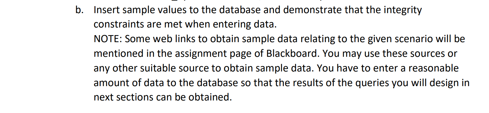 Solved I have done create a table as based in the scenario | Chegg.com