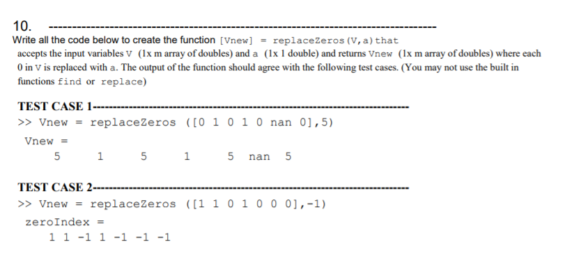 Solved 10. Write all the code below to create the function | Chegg.com