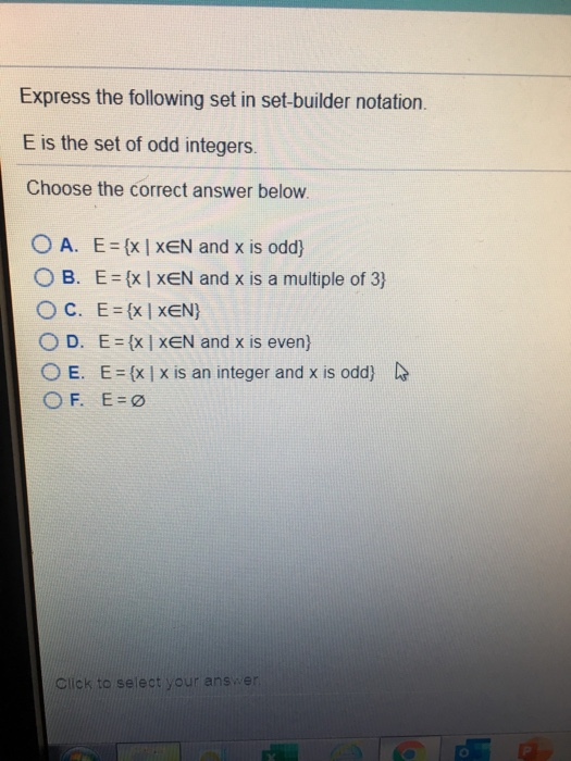Solved Choose the correct description of the set A=(4, 8, | Chegg.com Solved Choose the correct description of the set A=(4, 8, | Chegg.com