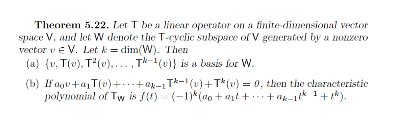 Solved (3) (4 points) V denotes a 3-dimensional vector space | Chegg.com