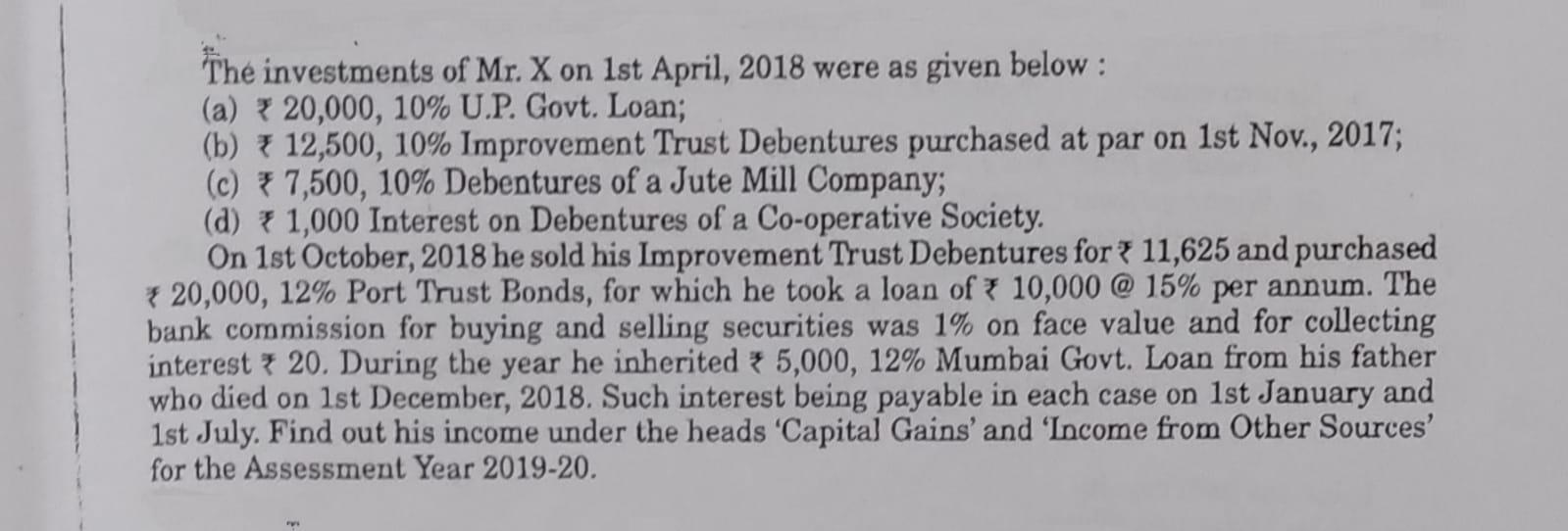 Solved Asha Anand, a resident individual, received in cash | Chegg.com