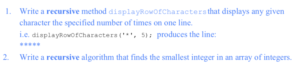 Solved 1 Trace Call 16 Following Method Showing Stack Activation Records Public Int F Int N