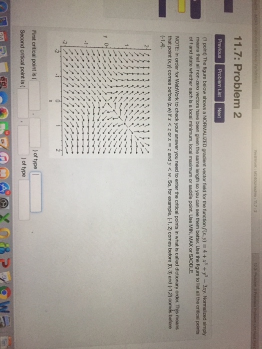 Solved The figure below shows a NORMALIZED gradient vector | Chegg.com