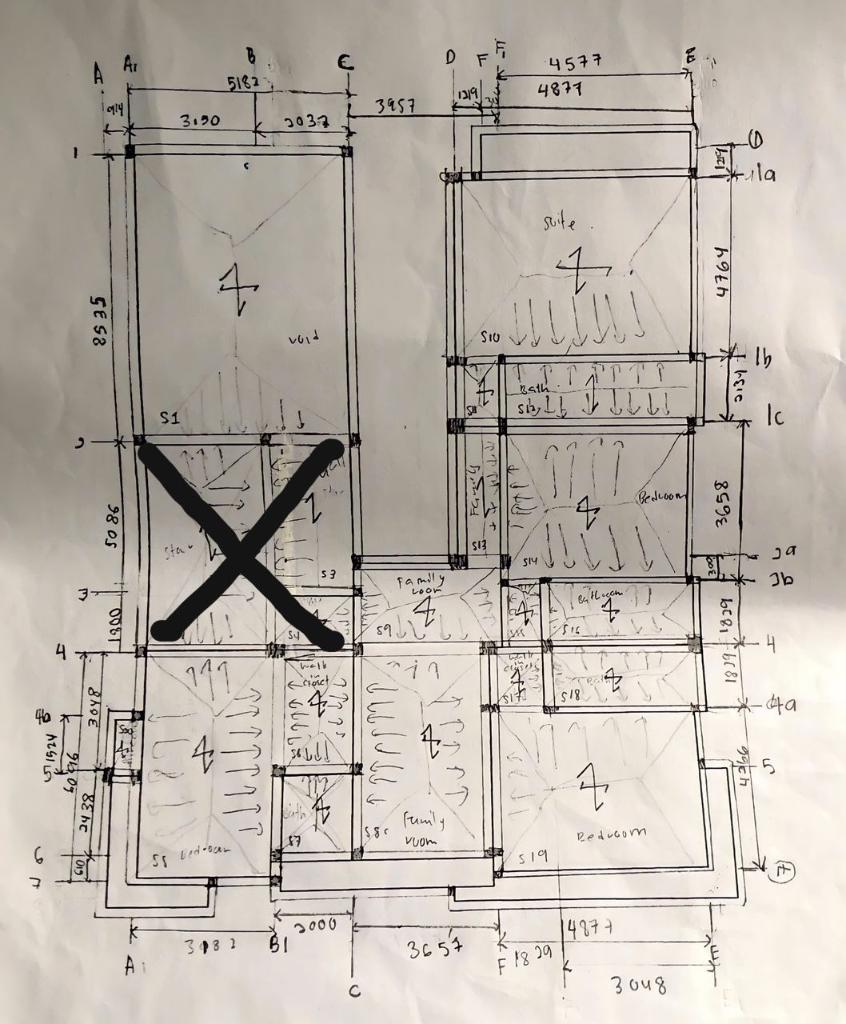 Solved 1st FLOOR LAYOUT BEAM LAYOUT: Design 8 Flange beams | Chegg.com