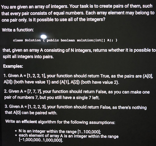 Solved You Are Given An Array Of Integers Your Task Is To 3552