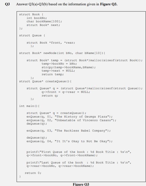 Solved A Write A Function Named Enqueue With 3 Parameters 