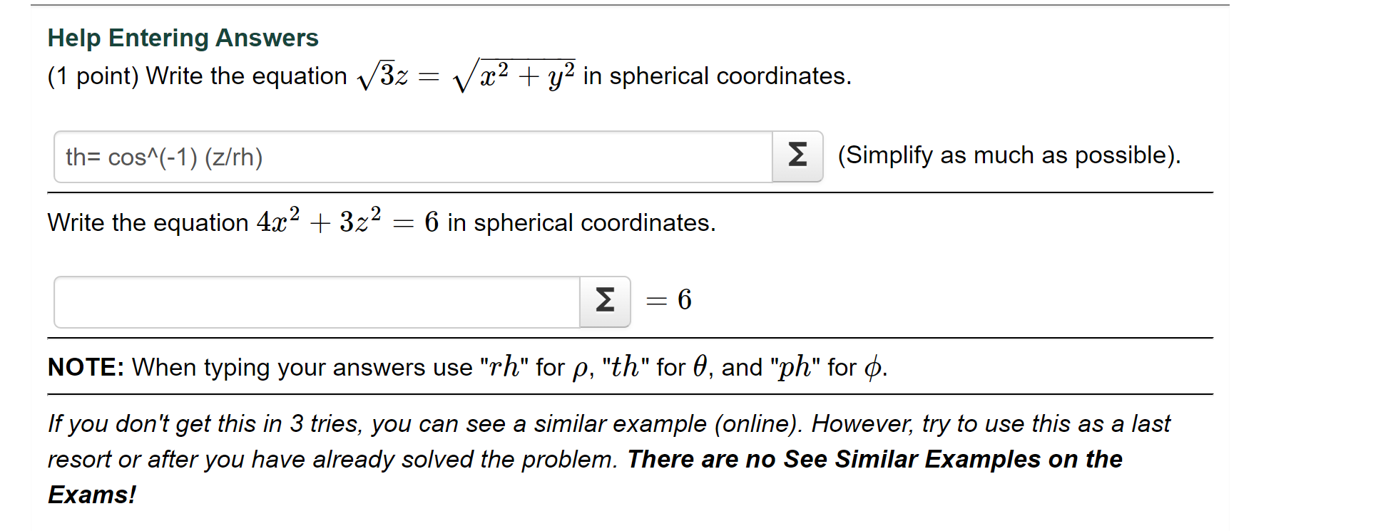 Solved (1 point) Write the equation | Chegg.com