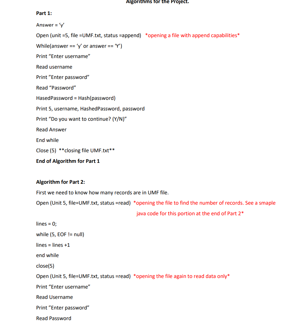 Solved Project Description In this project, you will develop | Chegg.com