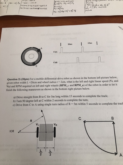 Solved 15ms ChB Question 3) (20pts) For a mobile | Chegg.com