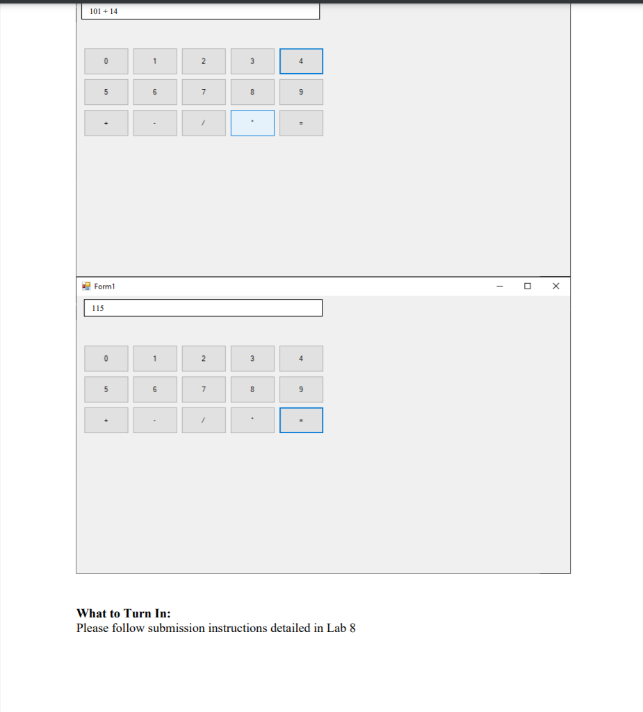 Solved Assignment 8 Objectives • Build a GUI application | Chegg.com