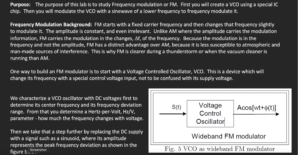 Solved Purpose: The purpose of this lab is to study | Chegg.com