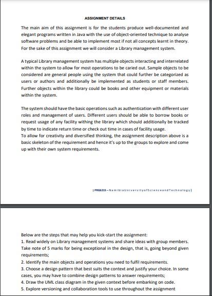 Solved ASSIGNMENT DETAILS The main aim of this assignment is | Chegg.com
