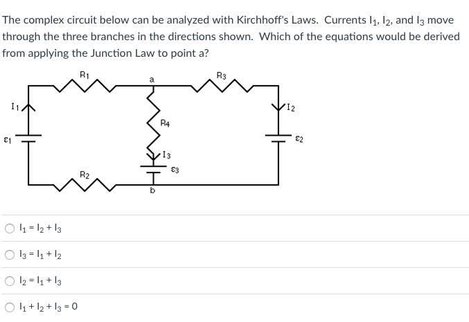 Solved The complex circuit below can be analyzed with | Chegg.com