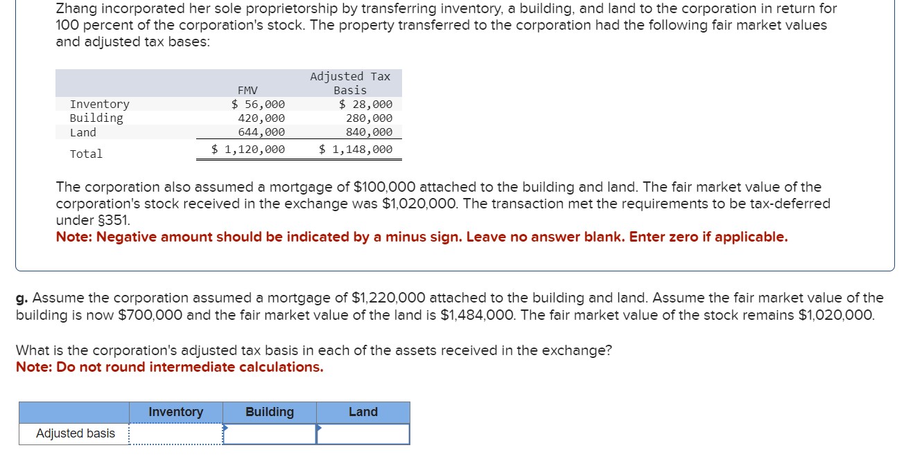 Solved I understand it's carry-over basis + gains recognized | Chegg.com