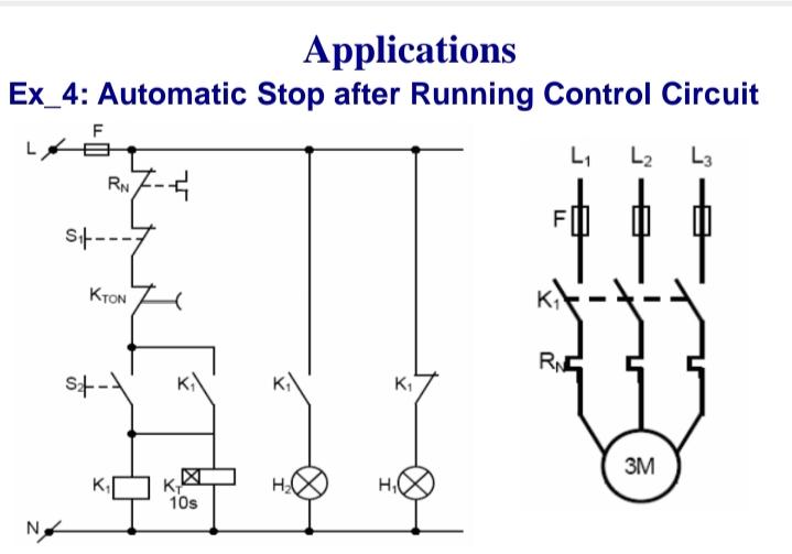 Solved Applications Ex_4: Automatic Stop after Running | Chegg.com
