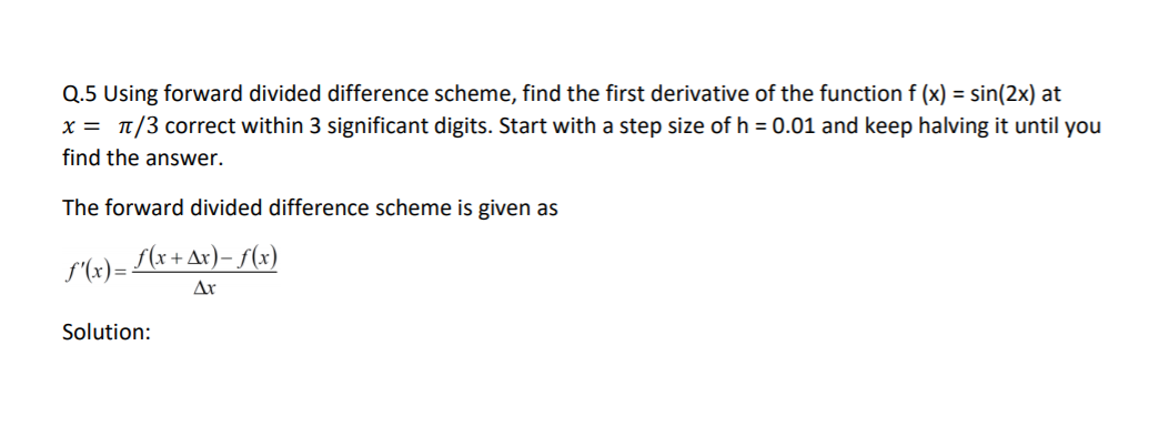 Solved Q. 3 Derive the Maclaurin series for f(x) = ln(1 – | Chegg.com