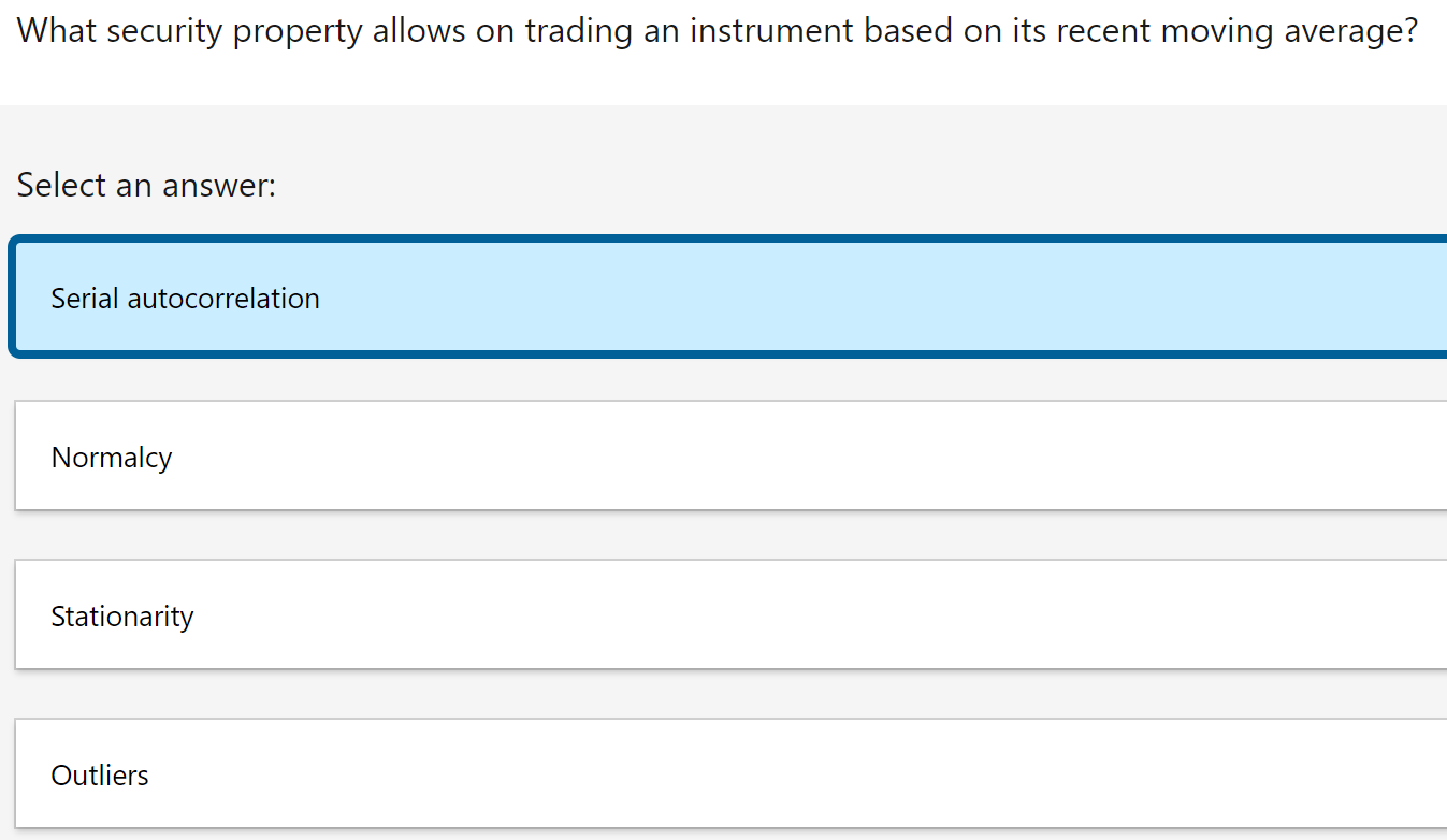 Solved An algorithm can make a forecast about a stock using | Chegg.com