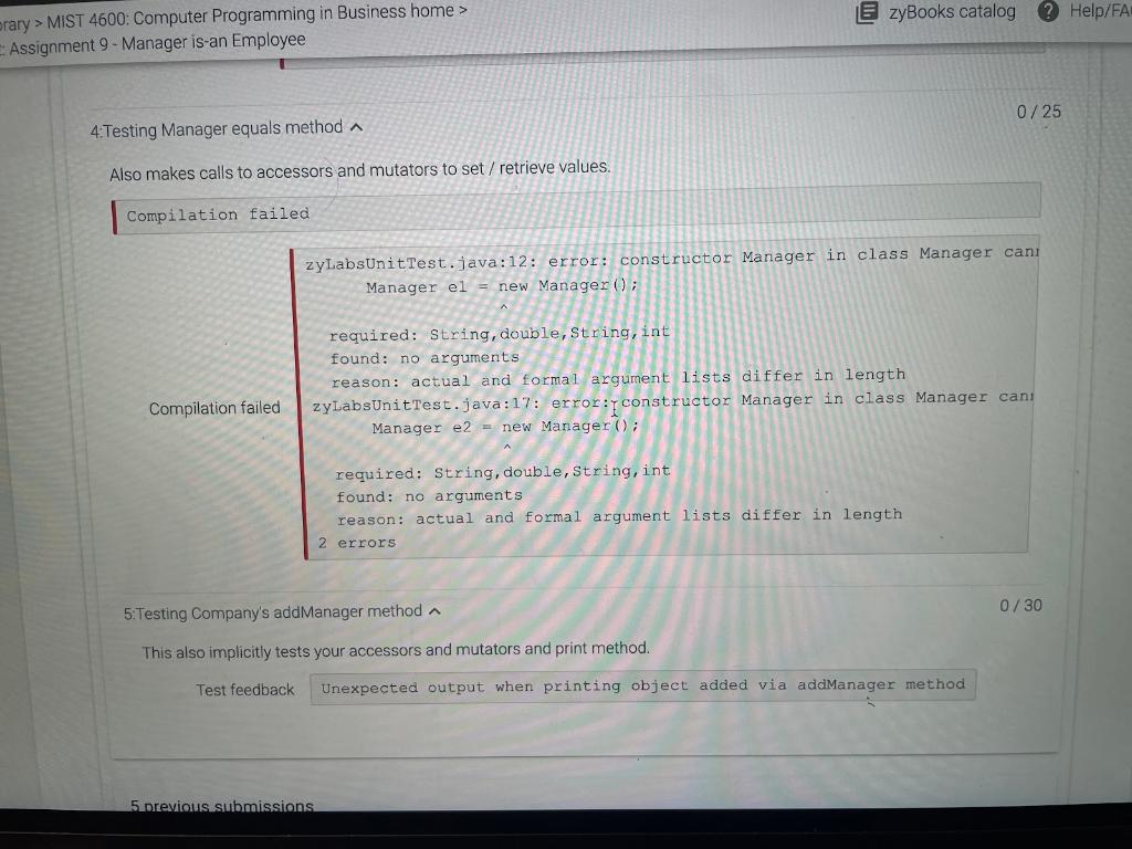 Solved For Employee.java: 1. Change an Employee’s id, name, | Chegg.com