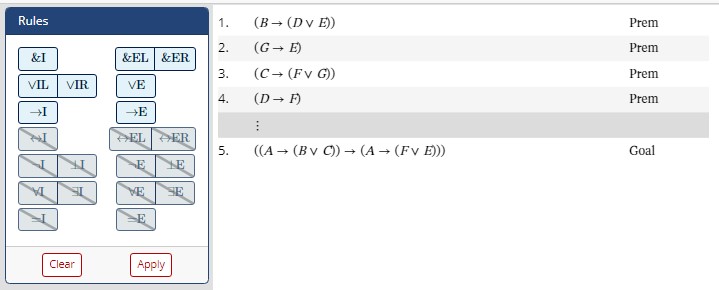 Complete the following derivation: | Chegg.com