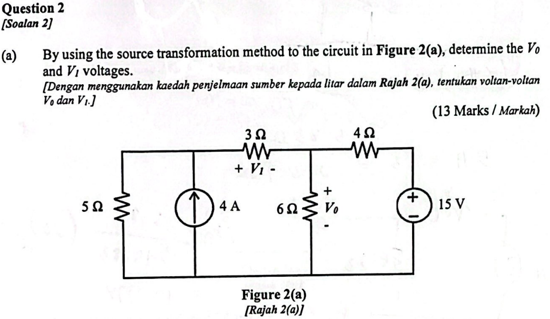 Solved Question 2[Soalan 2](a) ﻿By using the source | Chegg.com