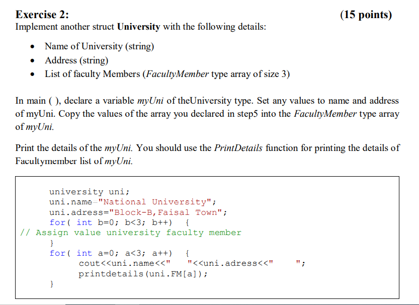 Solved The program should be in c++ and fulfill the | Chegg.com