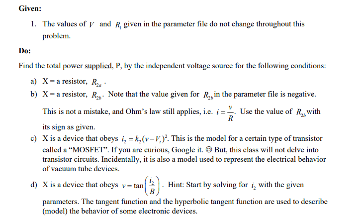 Solved V = 10 V R1 = 8.2 kOhms R2a = 4.7 kOhms R2b | Chegg.com