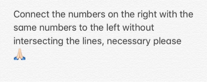 Solved 3 3 Connect the numbers on the right with the same | Chegg.com