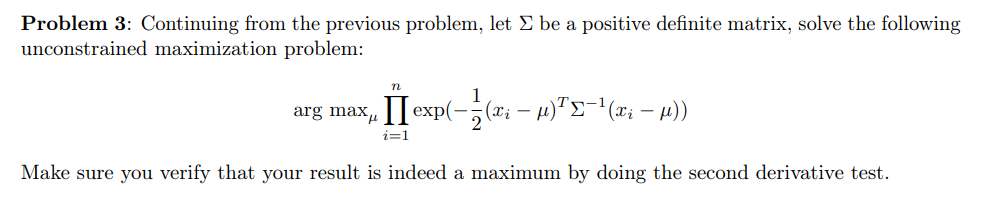 Solved From previous problem, Suppose x1, ..., xn ∈ Rn are | Chegg.com