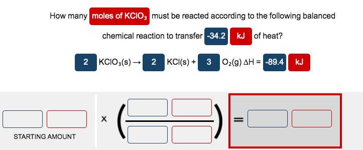 Solved How many moles of KCIO3 must be reacted according to | Chegg.com