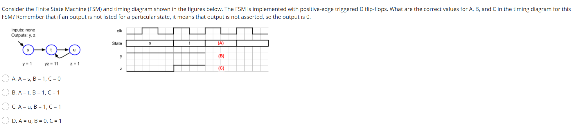 Solved Consider the state diagram shown in the figure below. | Chegg.com